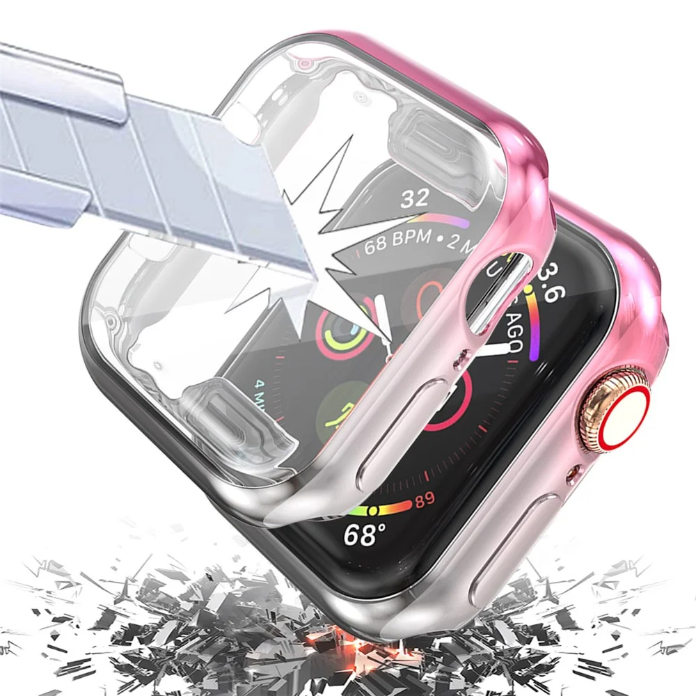 Wholesale Colorful TPU Smart Watch Case for Apple Watch Series 5/4 44mm ...