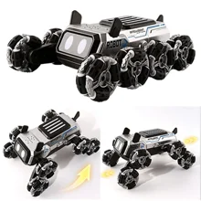 Wholesale YL-120 2.4G RC Car 8-Wheel Robot Dog Stunt Vehicle Climbing ...