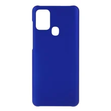 Wholesale Rubberized Hard PC Shell for Samsung Galaxy A21s - Blue ...