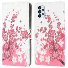 Pattern Printing Wallet Leather Phone Shell for Samsung Galaxy A52 4G ...