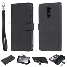 Stylish Magnetic Detachable 2-in-1 Leather Wallet Case for LG Stylo 5 ...
