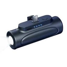 Wholesale 5000mAh Small Portable Charger Mini Power Bank Type-C Compact ...