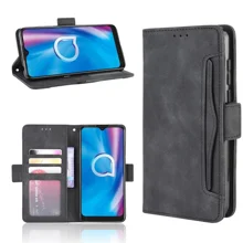 Wholesale Wallet Leather Stand Case for Alcatel 1SE (2020) - Black ...