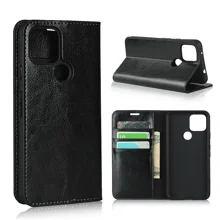 Wholesale Crazy Horse Genuine Leather Wallet Stand Cover Case for ...