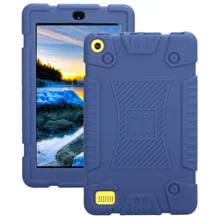 Wholesale Soft Silicone Protective Cover for Amazon Fire 7 2017 - Blue ...