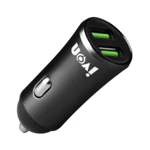 Compre IVON CC26 5V 2.1A Portas USB Duplas Carregador de Carro Fast ...