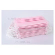 50Pcs/Pack Dust-Proof Disposable Face Masks 4-layer - PinkOnline Sale ...