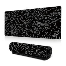 Wholesale 400*900*2mm Abstract Fluid Pattern Large Mouse Pad Rubber ...