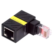 Wholesale UT-022 CAT6 UTP Male to Female 360 Degree Rotating Adapter ...
