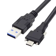 Wholesale UC-048-4.9M 4.9m USB-A 3.0 Male to Type-C 3.1 Dual Screw ...