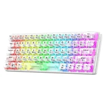 Wholesale XUNFOX K30 Pro Three Modes Transparent Mechanical Keyboard ...
