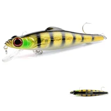 Wholesale N16D Electroplated Minnow Lure Long Casting 3D Eyes Plastic ...