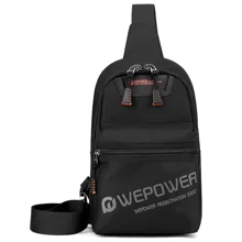 Wholesale WEPOWER 2303 Stylish Nylon Chest Bag Men Single Shoulder ...