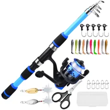 Wholesale PROBEROS HWCSET109 1.5m Fishing Rod and Reel Combo Set with ...