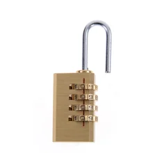 Wholesale Brass Mini Bag 4-wheel Code Lock Custom Available - TVCMALL