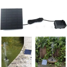 Wholesale Customize 1.2W Square Solar Fountain Water Pump Kit for Bird ...