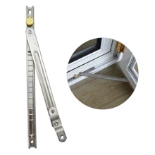 Stainless Steel Window Support Lock Restrictor Safety Wind Stopper with ...