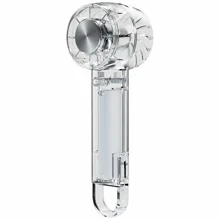 Wholesale W21 Portable Handheld Fan 3 Speeds Transparent High Speed ...