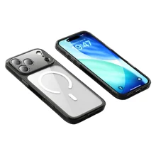 Wholesale IPAKY For iPhone 17 Pro Clear Case TPU + PC Slim Phone Back ...