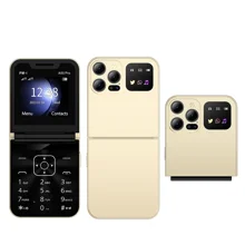 Wholesale SERVO A50 Pro Dual SIM Flip 2G Bar Phone for Seniors - Yellow ...