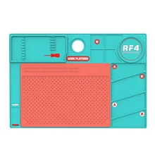 Wholesale RF4 RF-PO2 Microscope Maintenance Mat Phone Repair Platform Dual Layer Heat Insulated ...