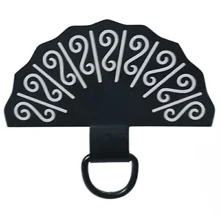 Metal Phone Tether Tab Fan Shape Universal Cellphone Lanyard Pad ...
