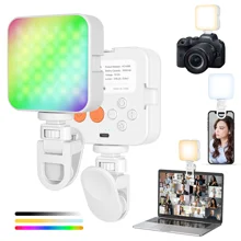Wholesale XJ75 Mobile Phone Fill Light RGB + 3 Color Temperatures Video ...