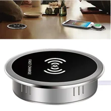 Wholesale 15W Embedded Desktop Wireless Charger Table Charging Pad ...