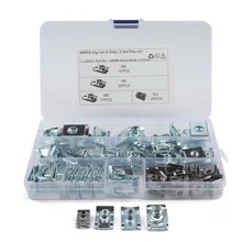 Wholesale A2699 80Pcs M4 M5 M6 M8 U Nut Clamp Quick Clip Fastener ...