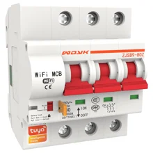 3P 100A Tuya Smart Home WiFi Circuit Breaker Remote Control Cloud ...