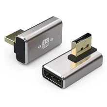 Wholesale 8K 60Hz Vertical Right Angled DisplayPort DP1.4 Male to ...