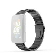 Wholesale For Huawei Band 7 Three Beads Stainless Steel Smart Watch ...