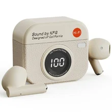 Wholesale Q86 Retro Camera Design TWS Bluetooth Headphones Noise ...