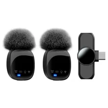 Wholesale R8 Noise Cancellation Wireless Mic Clip-on Lapel Microphone ...