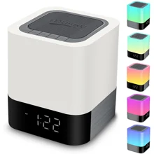 MUSKY DY28P 3 Level LED Lighting Bluetooth-Compatible Speaker Touch ...