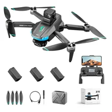 S9S 2.7K Camera Remote Control 5G 2 Axis Gimbal ELS Brushless Drone ...