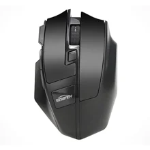 GINWFEIY W2 Rechargeable 2.4G Wireless Gaming Mouse 1600DPI 6 Keys ...