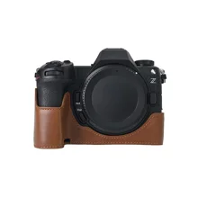 Wholesale PU Leather Camera Protection Bottom Case Bag Half Body Cover ...
