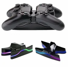 Wholesale PS4 LED Light Controlled Dual Charger Station USB LED ...