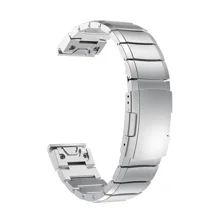 Wholesale For Garmin Fenix 5S Stainless Steel Link Chain Watch Band ...