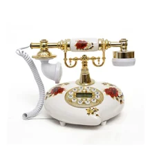 High Quality Pastoral Style Antique Ceramic Landline Phone Fixed ...