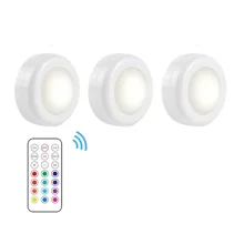 Wholesale 12 Colors LED Remote Control Cabinet Light RGB Kitchen ...