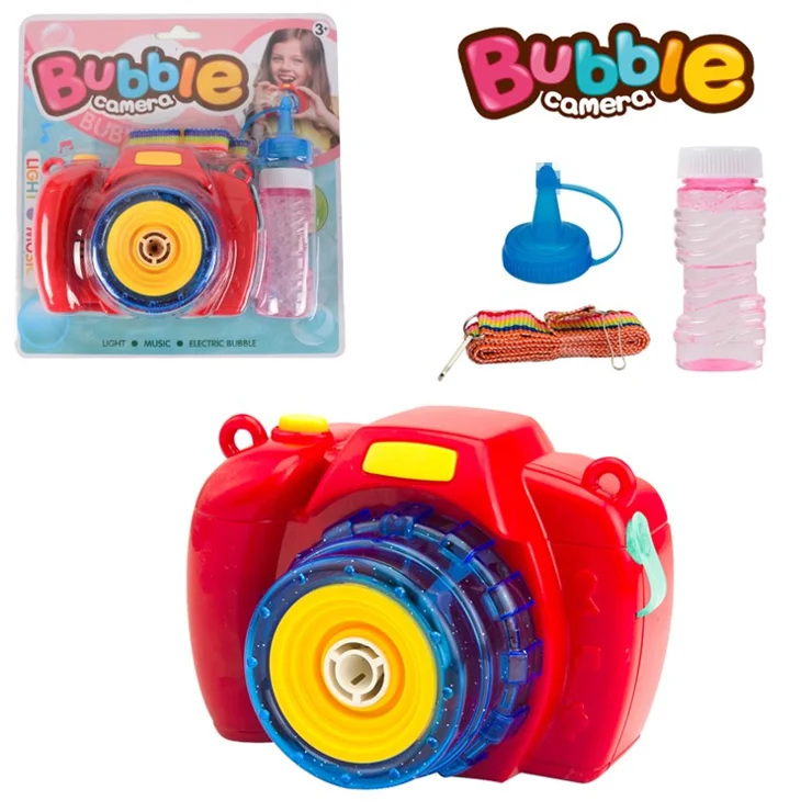 Camera Machine Automatic Bubble Blower for Kids Camera Bubble Maker ...