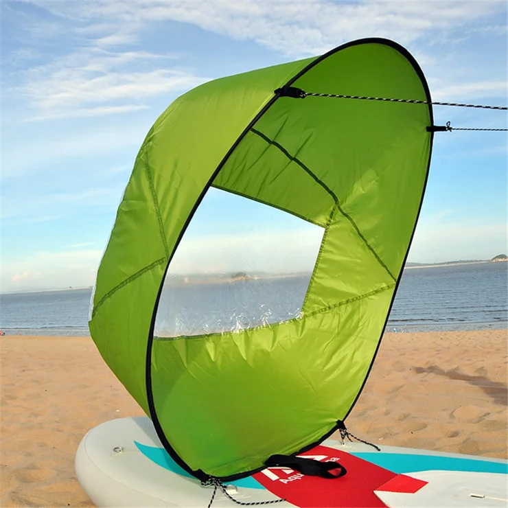 Wind Surfing Surfboard And Sail Yiju Wind Sail Kayak Wind Paddle 42 ...