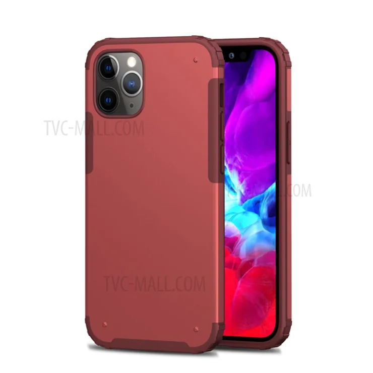 Wholesale IPAKY Hard PC + TPU Phone Case for iPhone 12 Pro/12 - Red ...