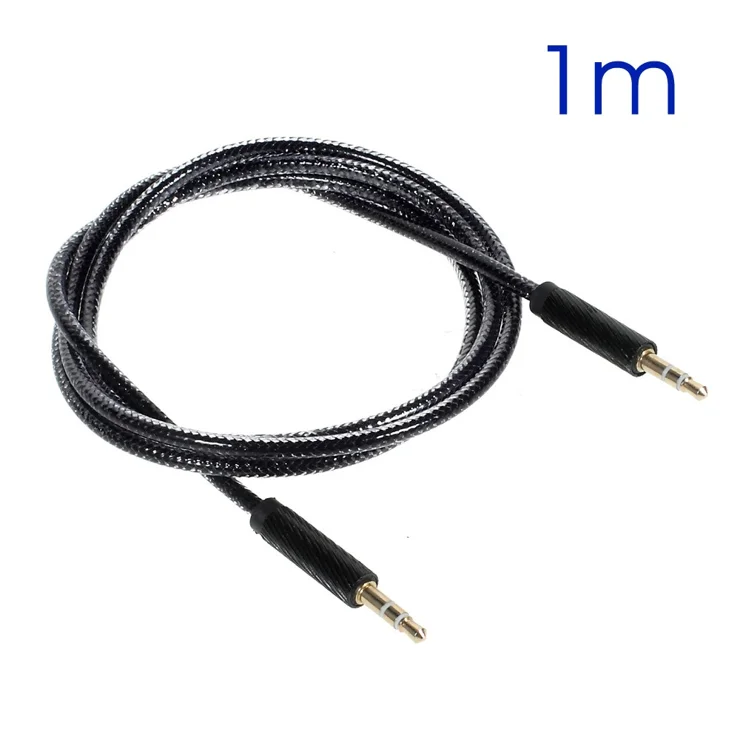 Wholesale Gold Color Plated 3.5mm Male to Male Stereo Audio Cable ...