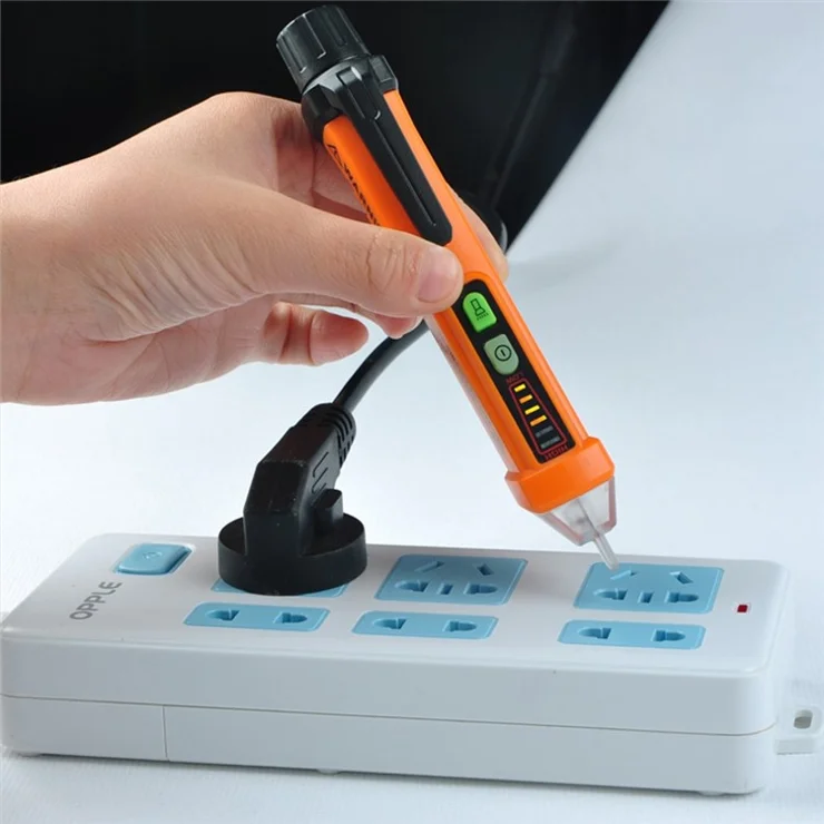 PEAKMETER PM8908C 50 60Hz AC 12 1000V Non Contact Voltage Tester Tool Circuit Detector Test Pen