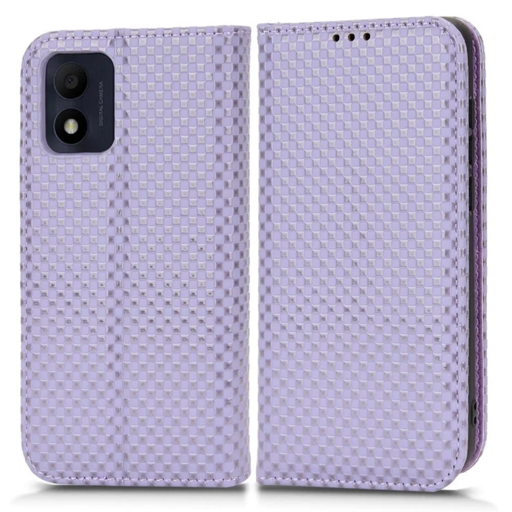 Wholesale For Alcatel 1B (2022) / TCL 303 Grid Texture Folio Flip PU ...