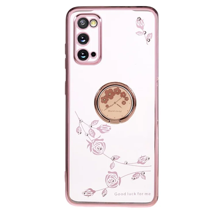 KADEM Samsung Galaxy S20 5G 4G Kickstand Case Rhinestone TPU