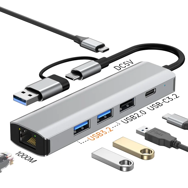 2.5" SATA I Internal Hard Disk Drives Akasa Type-C To HDMI And Power ...